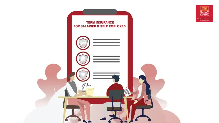 Term Insurance For Self Employed And Salaried Person | ABSLI